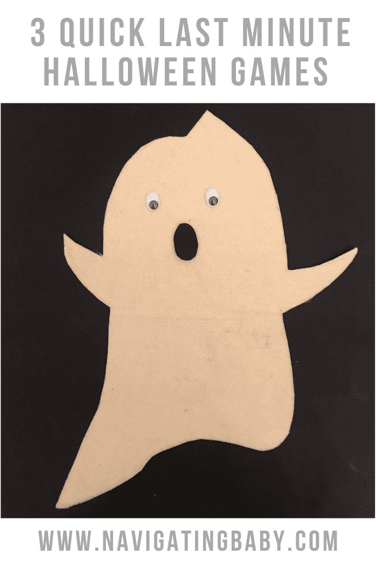 3 Last minute Halloween games for kids - Navigating Baby